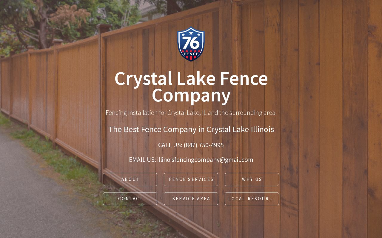 Fence Company Crystal Lake IL